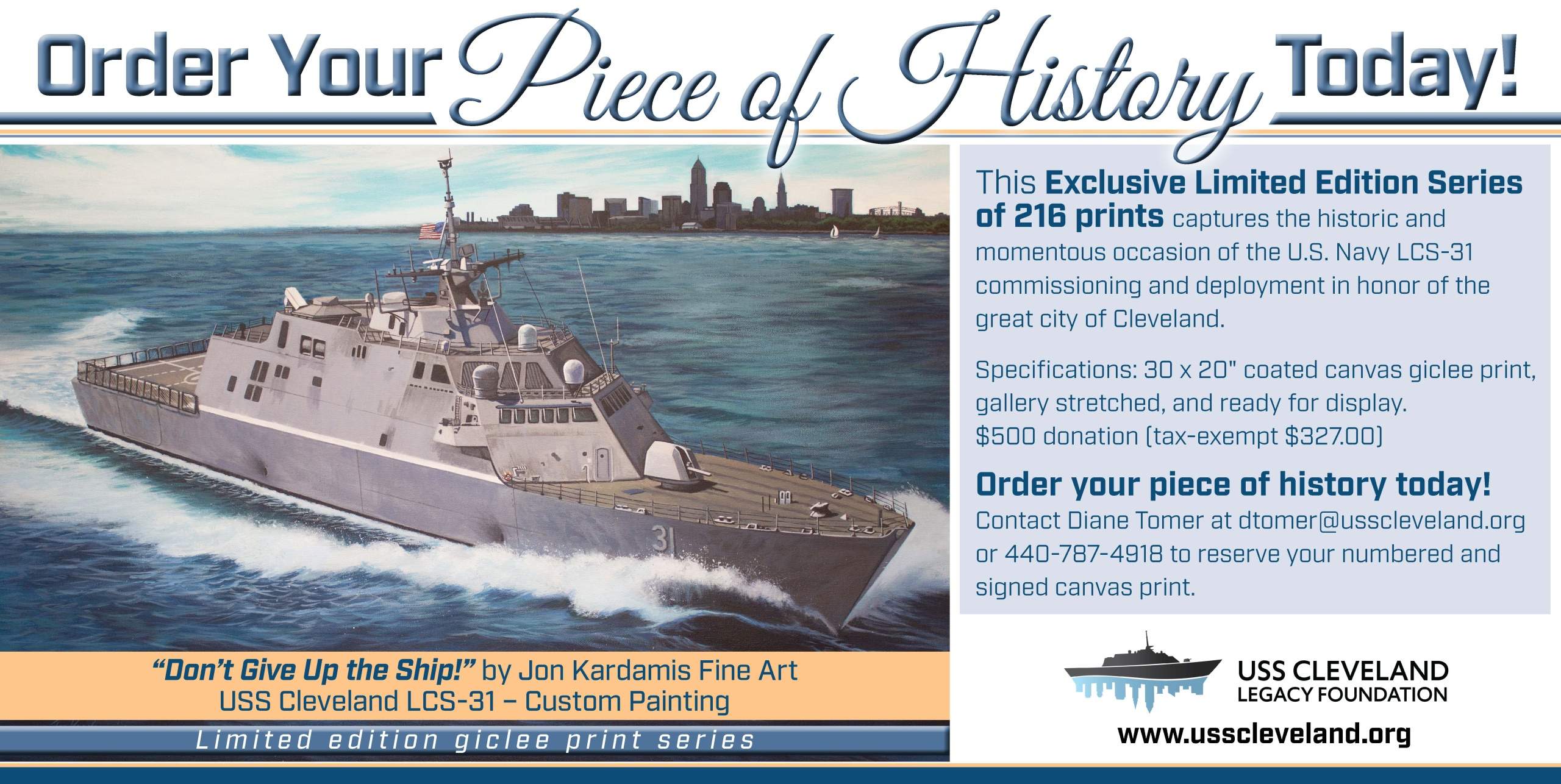 Home - USS Cleveland Legacy Foundation