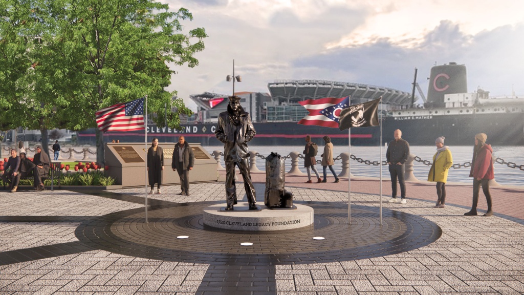 Coming Home: Lone Sailor Statue Will Soon Watch Over Lake Erie - USS ...